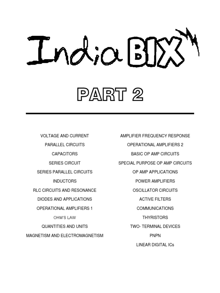 Indiabix II | PDF | Operational Amplifier | Amplifier