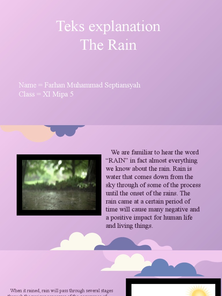 Understanding the Rain Formation Process | PDF | Rain | Water Vapor