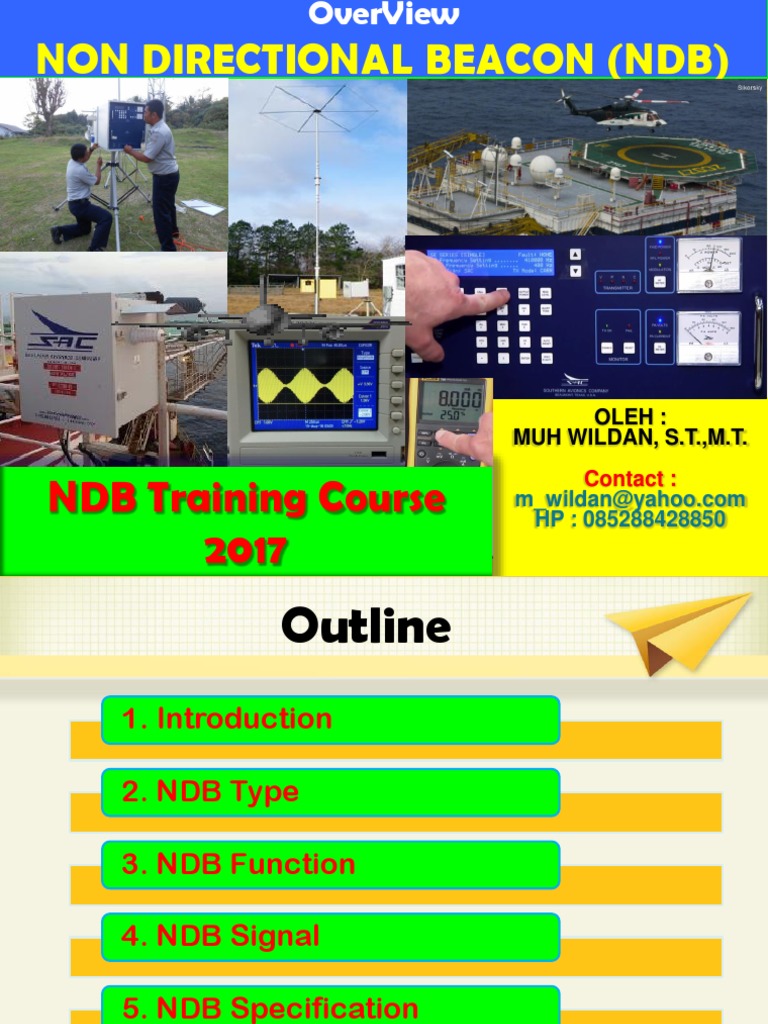 Materi Teori Umum NDB | PDF | Transmitter | Antenna (Radio)
