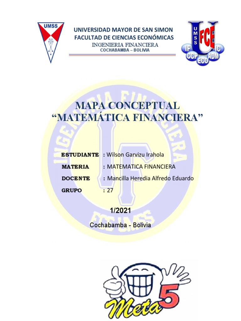 Mapa Conceptual Matematica Finaciera | Descargar gratis PDF | Finanzas Matemáticas | Finanzas ...