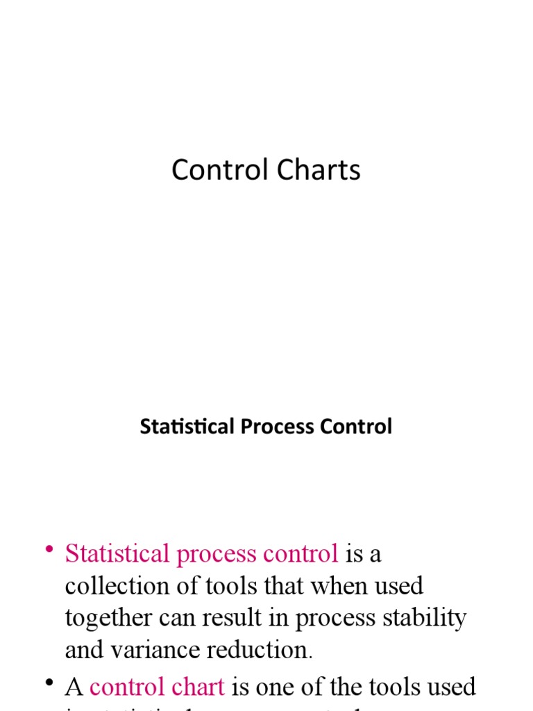 Control Charts | PDF | Statistics | Standard Deviation