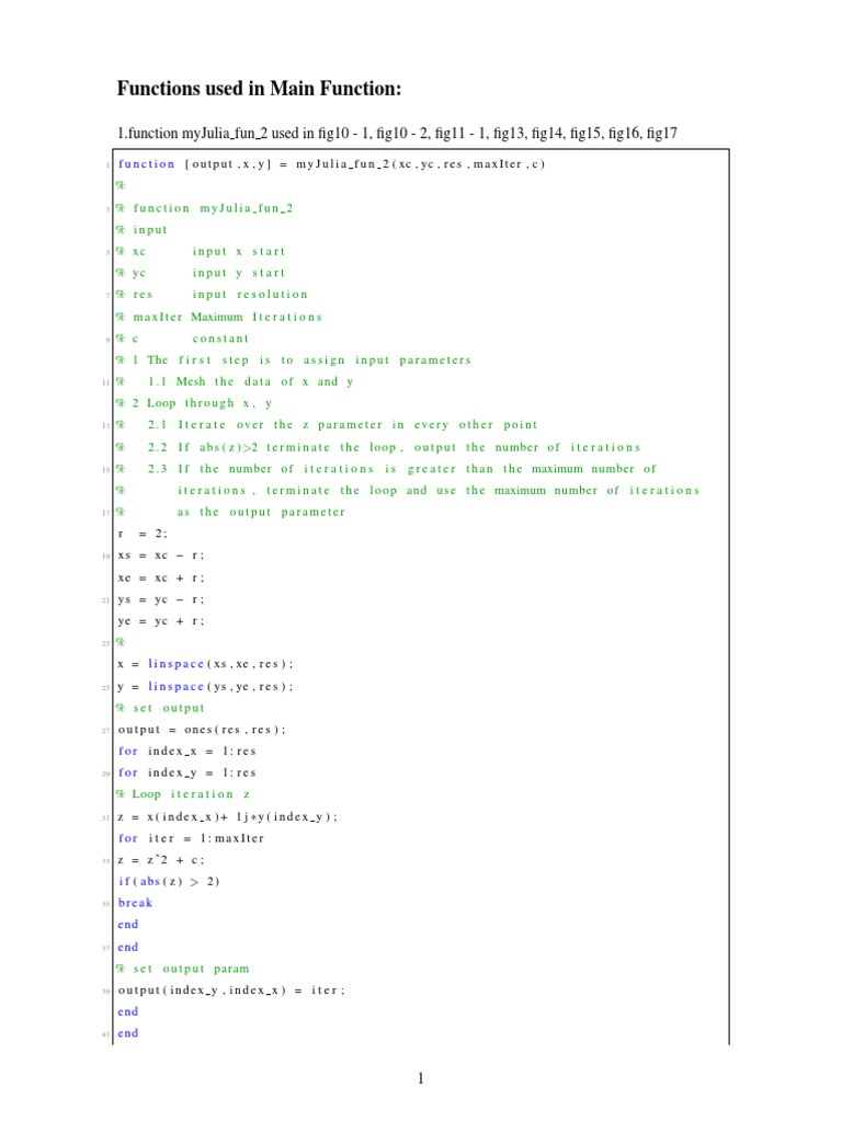 Julia Code | PDF | Computer Programming | Software Engineering