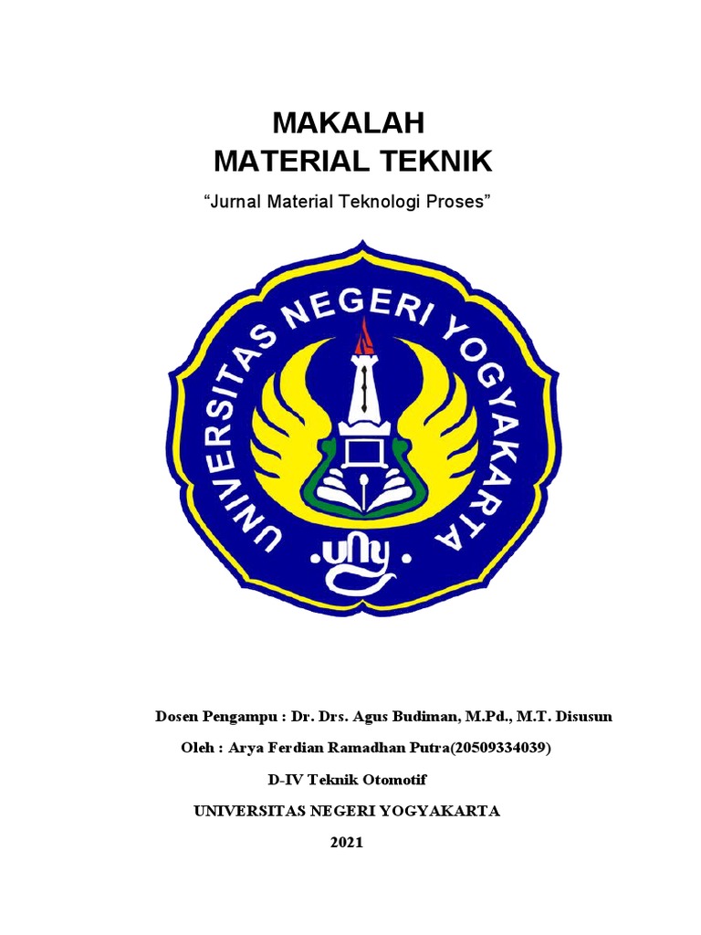 Arya Ferdian Ramadhan Putra - Anotasi - Material Teknik | PDF