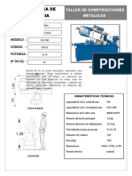 Ficha Técnica de Maquinaria | PDF | Herramientas | Science