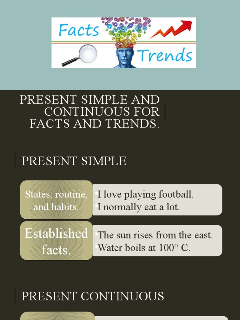 Present Simple vs. Continuous Overview | PDF | Language Arts ...