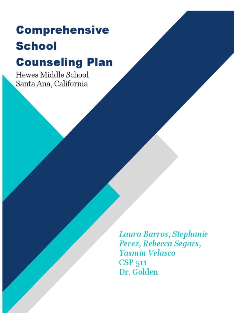 Comprehensive School Counseling Plan - Barros Perez Segars Velasco ...