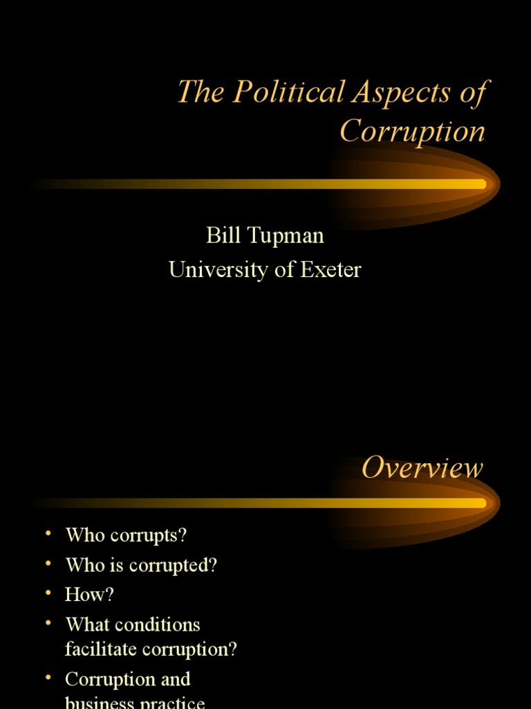 Political Corruption: Causes and Effects | PDF | Business | Social Science