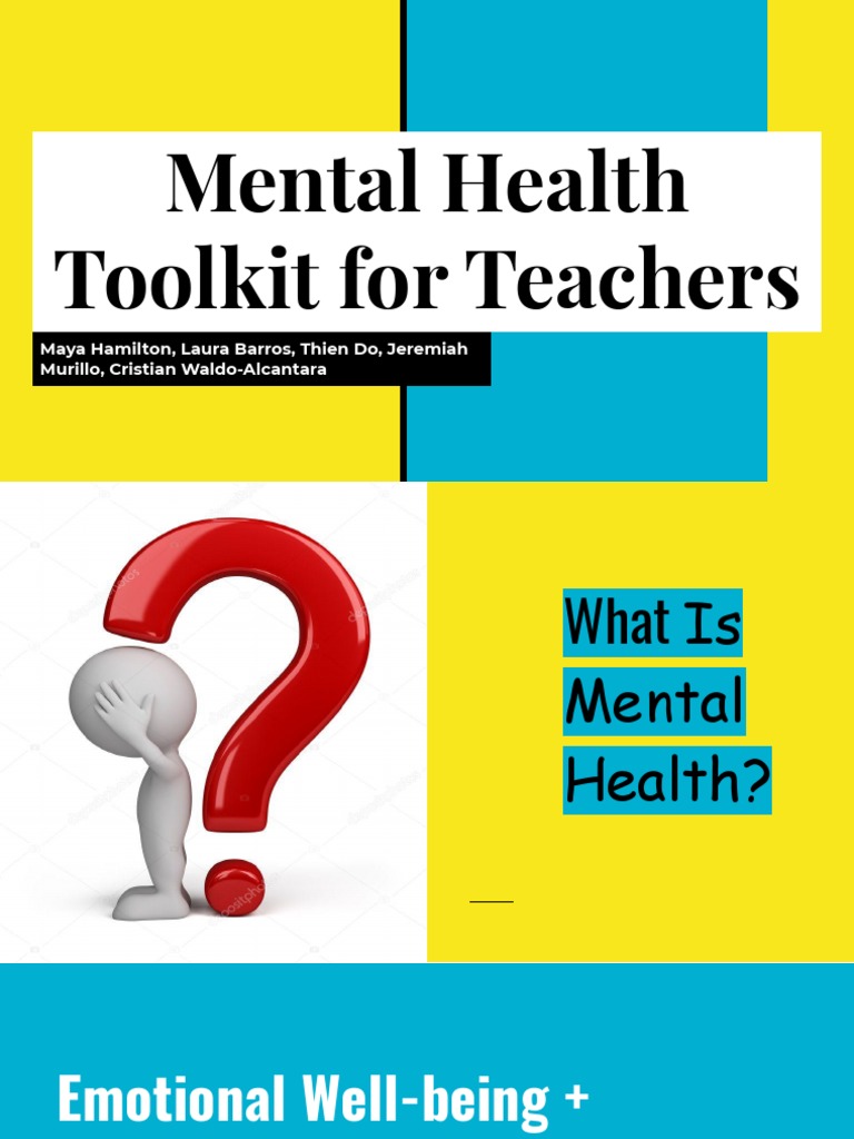 Mental Health Toolkit | PDF | Individualized Education Program | Mental ...
