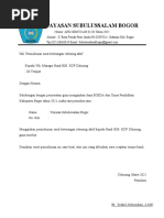 Surat Permohonan Rekening Bank BJB | PDF