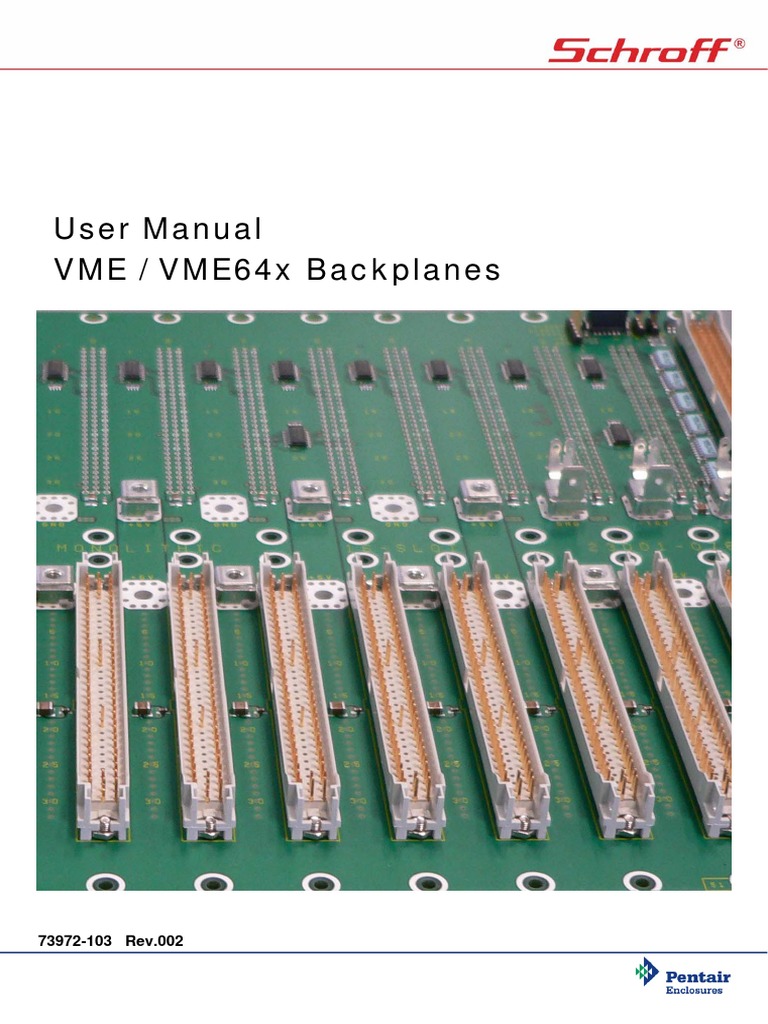 An In-Depth Look at VME and VME64x Backplane Design and Features | PDF ...