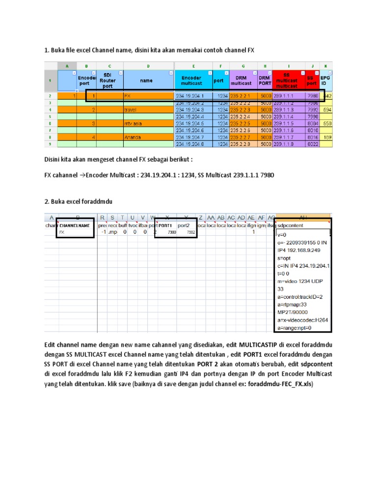 Panduan Membuat Channel FX IPTV | PDF