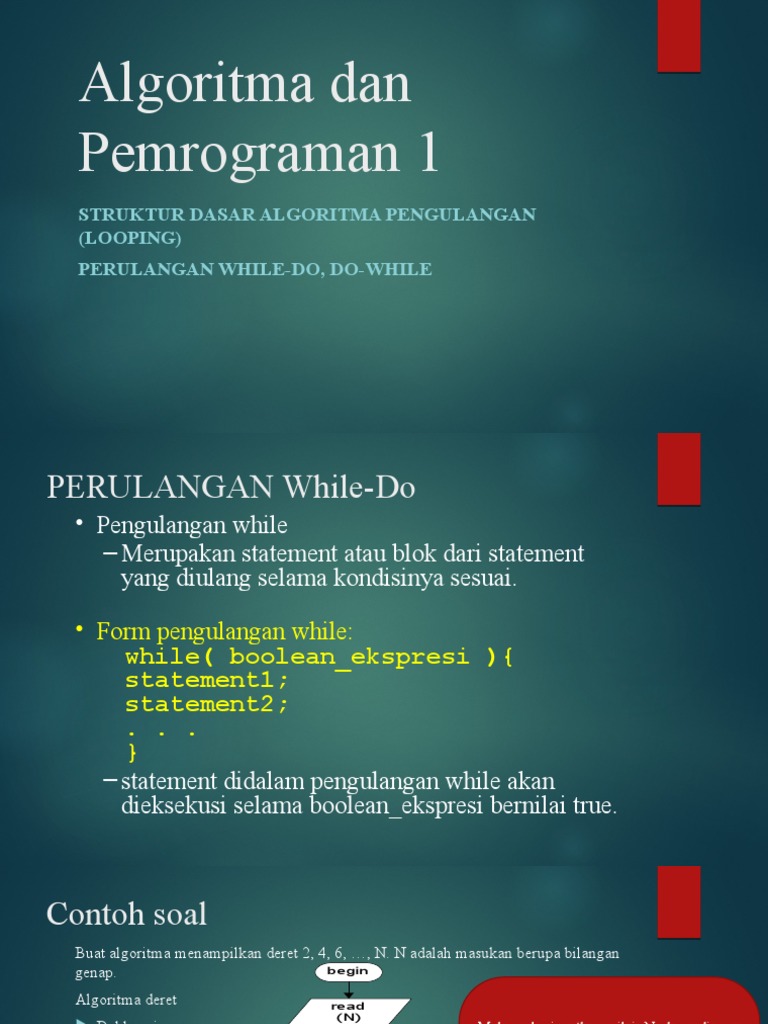 Perulangan Do..While | PDF