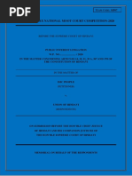 Ibc Moot Memorial | PDF | Security Interest | Bankruptcy