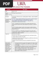 Flipped Classroom Lesson Plan Template | PDF | Atoms | Niels Bohr