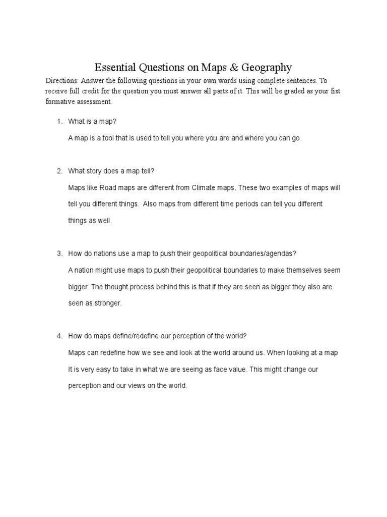 Sophea Kelly - Eq Geography | PDF