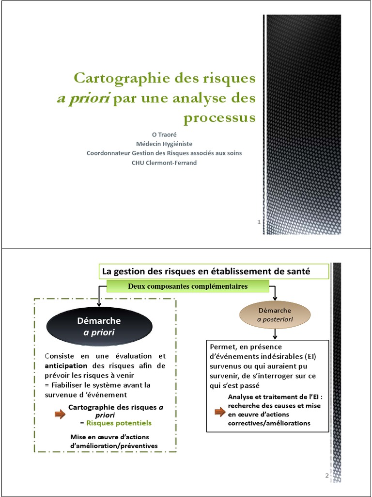 7 Cartographie Risque Bloc Operatoire | PDF | Risque | Gestion des risques