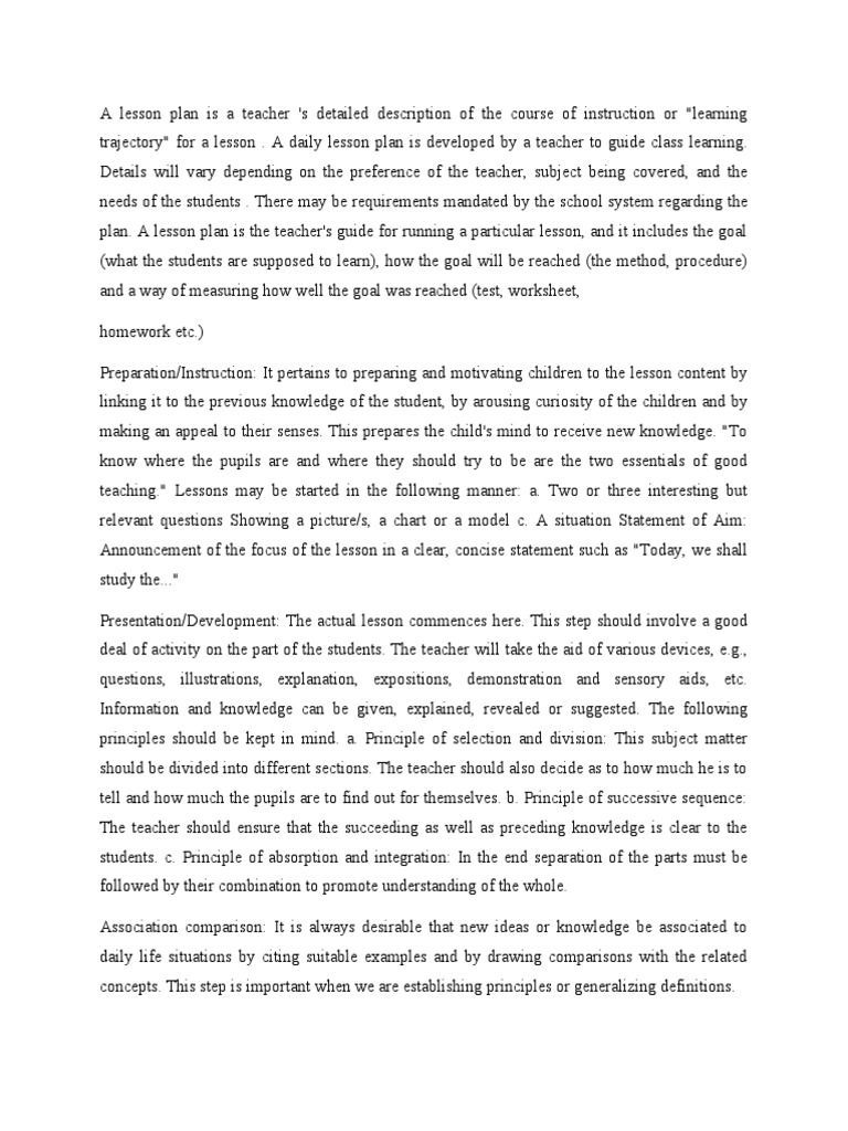 Schemes of Work Lesson Plan and Syllabus | Download Free PDF | Lesson ...