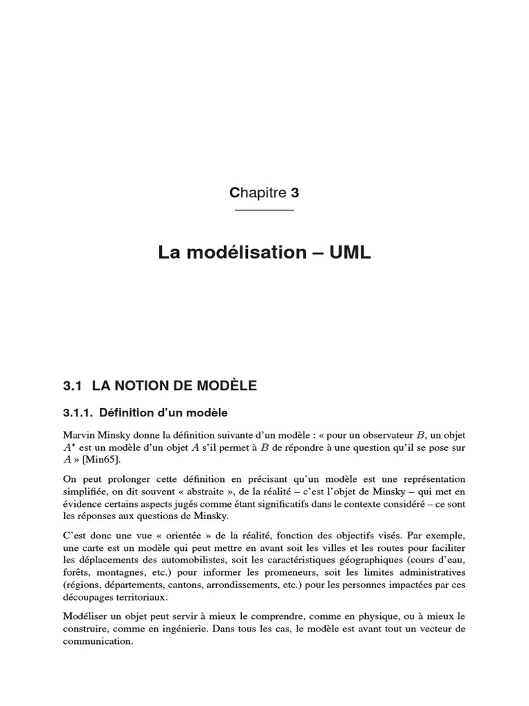 Introduction à la modélisation UML | PDF | Classe (informatique ...