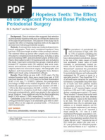 Journal of Periodontology - 1996 - McGuire - Prognosis Versus Actual ...