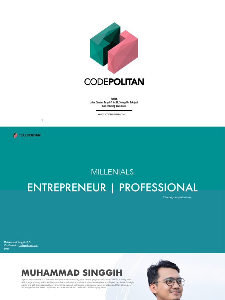 Codepolitan Techminar 2020 | Download Free PDF | Startup Company ...