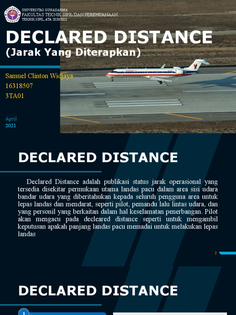 Declared Distance | PDF