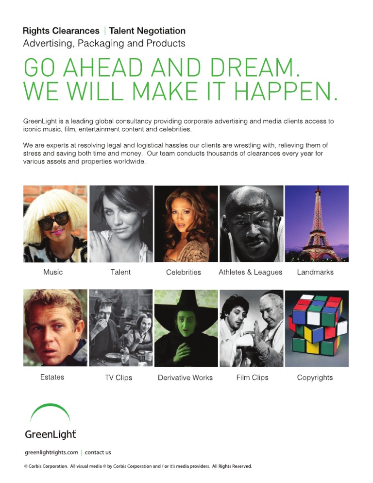 Greenlight Rights Clearances | PDF
