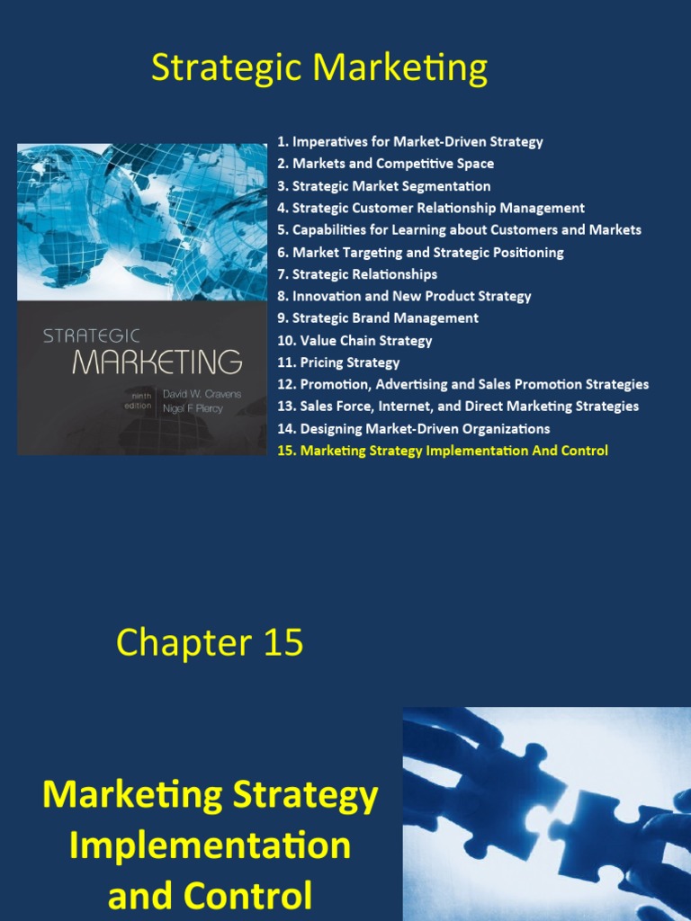 Chap015 Marketing Strategy Implementation and Control | PDF | Marketing Strategy | Strategic ...