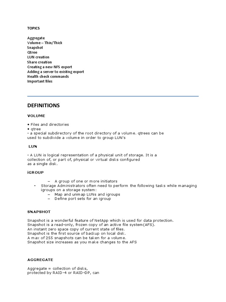 NetApp Training New | PDF | File System | Computer File