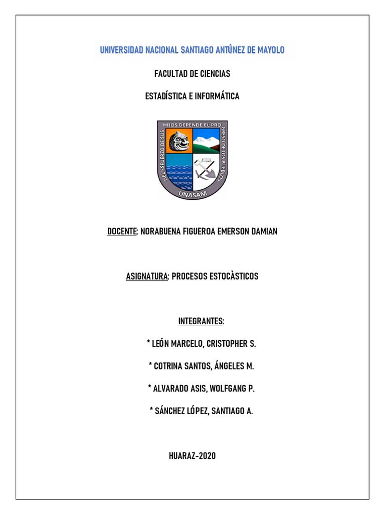 Procesos Estocasticos | PDF | Aleatoriedad | Probabilidades y estadísticas