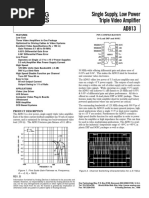AD823 Scheme | PDF | Amplifier | Power Supply