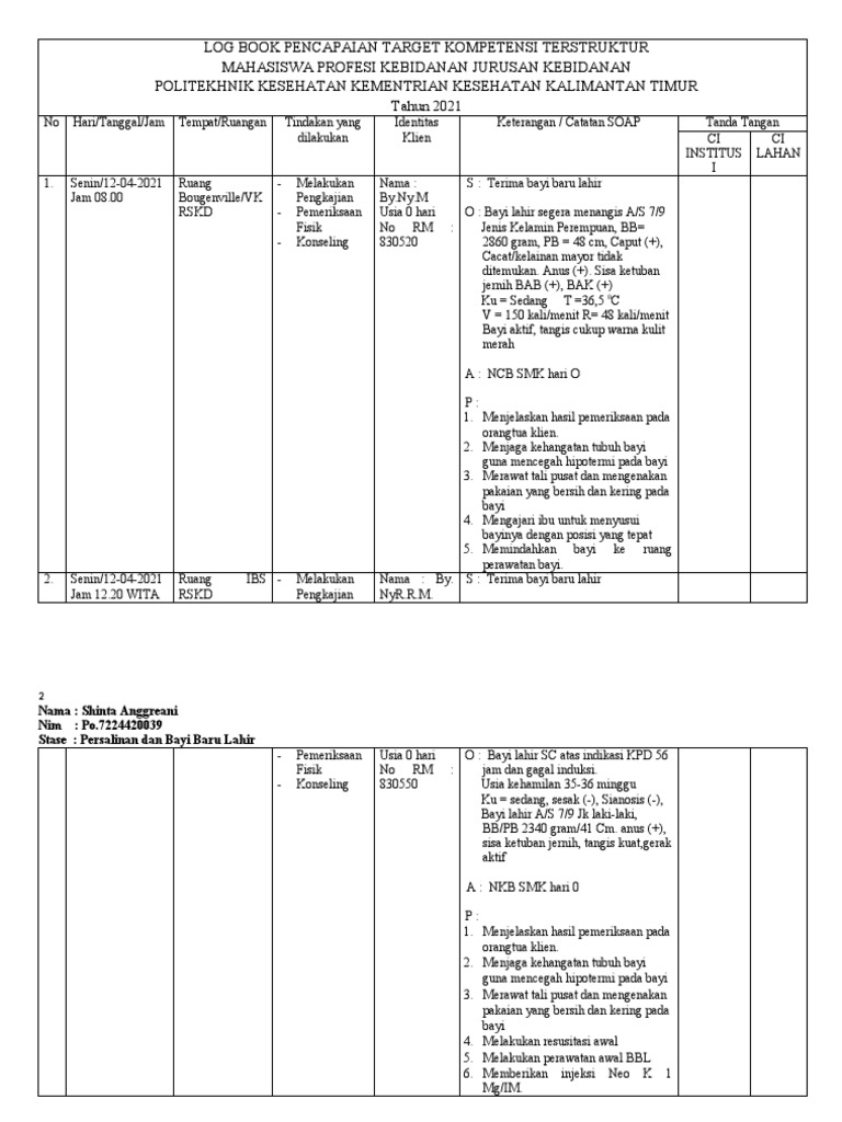 Logbook Minggu 3 | PDF