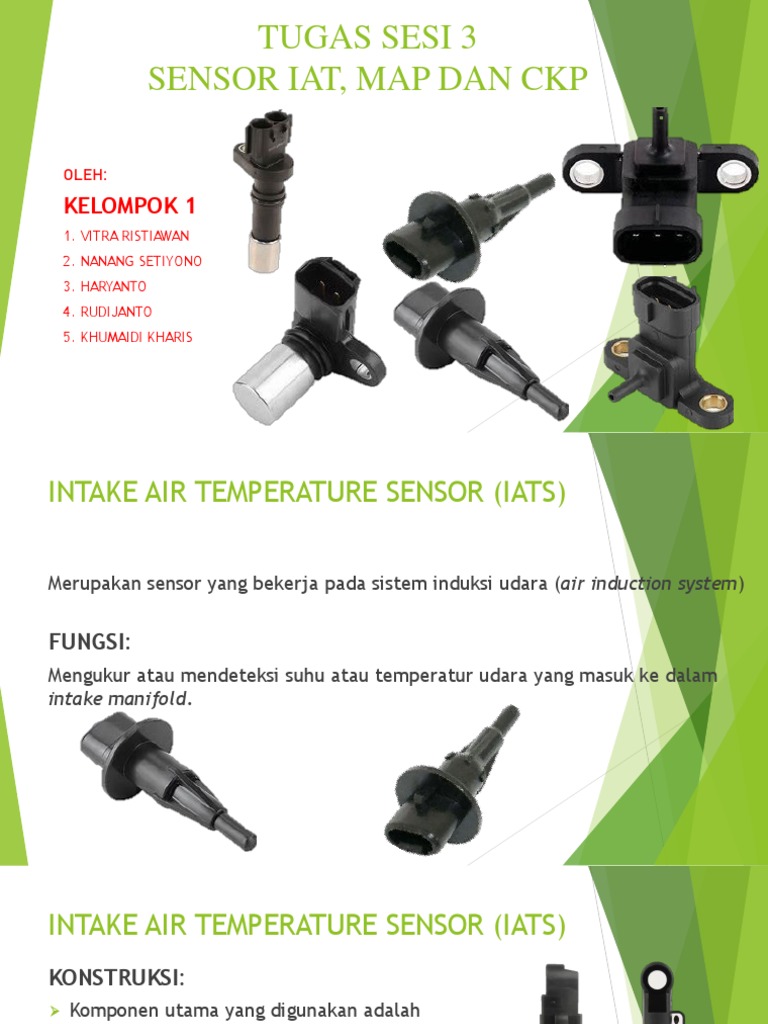 Sensor IAT, MAP, dan CKP: Fungsi & Pemeriksaan | PDF