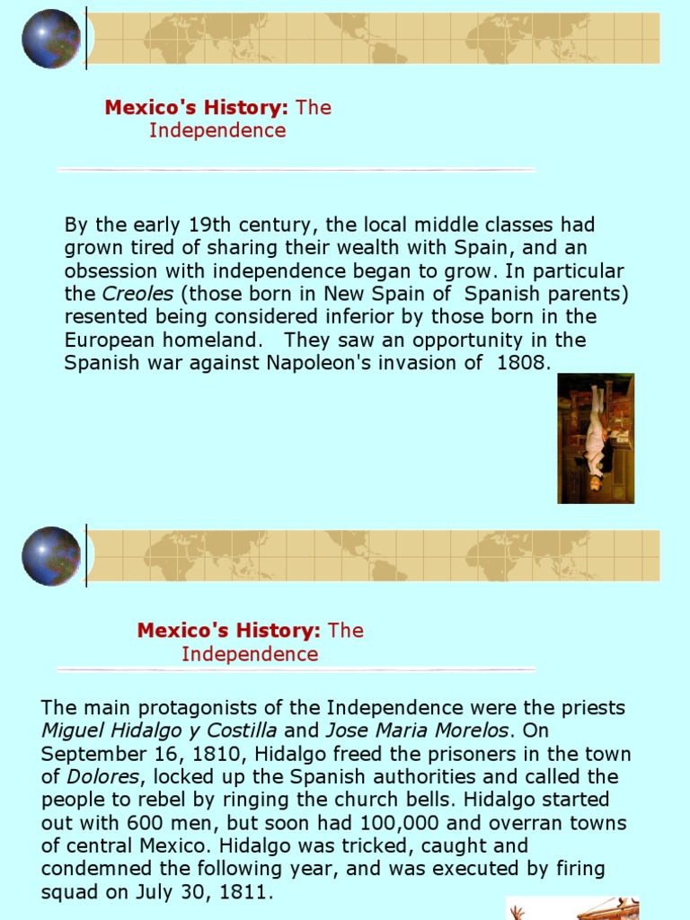 Mexico's Path to Independence Explained | PDF | Mexico | Military Of Mexico