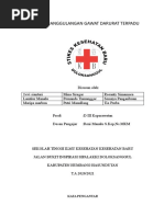 Contoh Puskesmas Disaster Plan | PDF