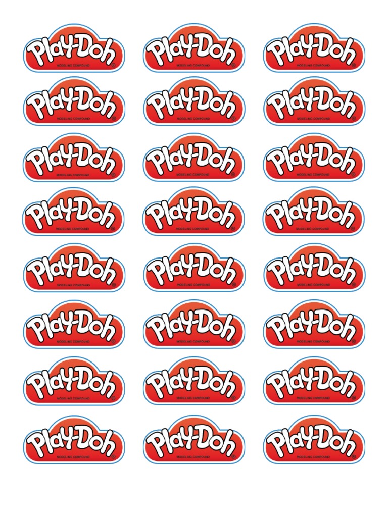 Play Doh Logo Play Doh Logo