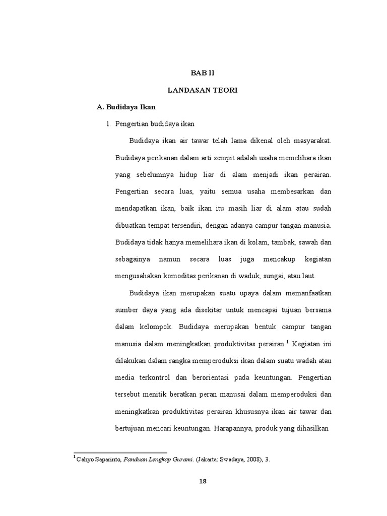 Panduan Budidaya Ikan Air Tawar | PDF