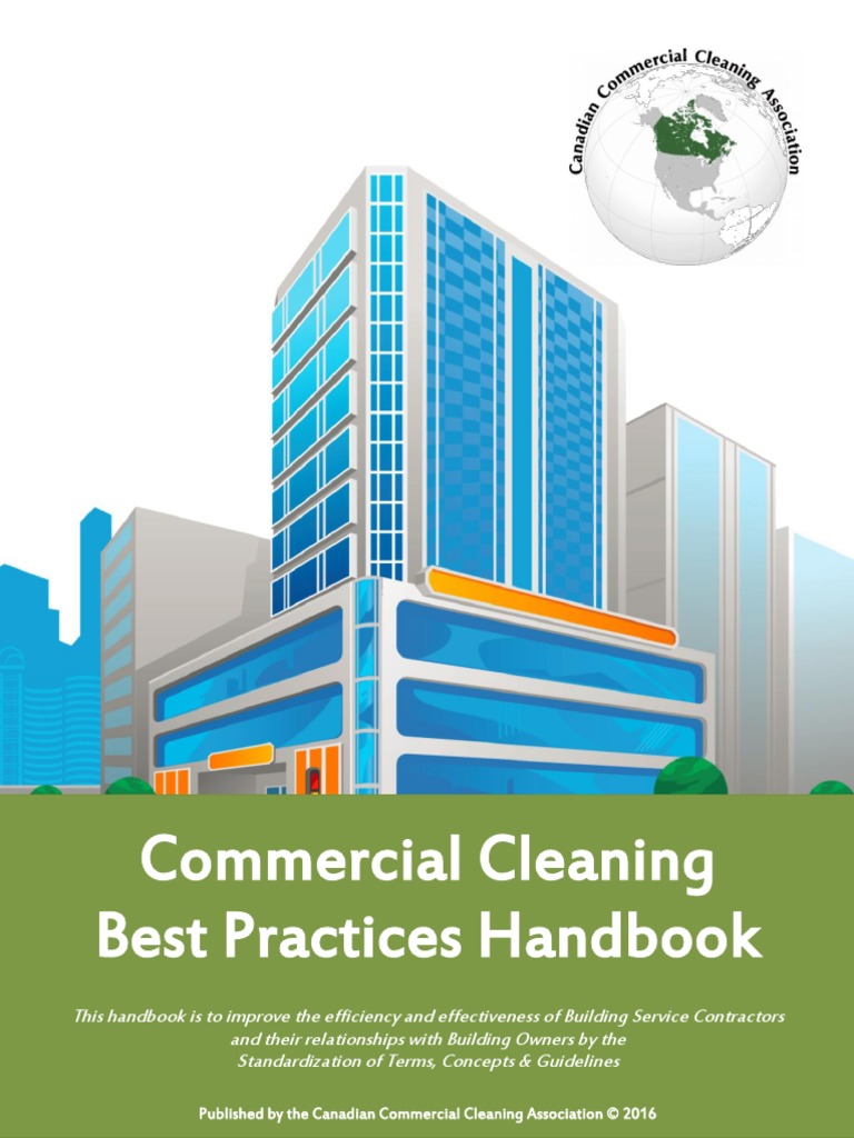 Commercial Cleaning Best Practices Handbook | PDF | Surety | Request ...