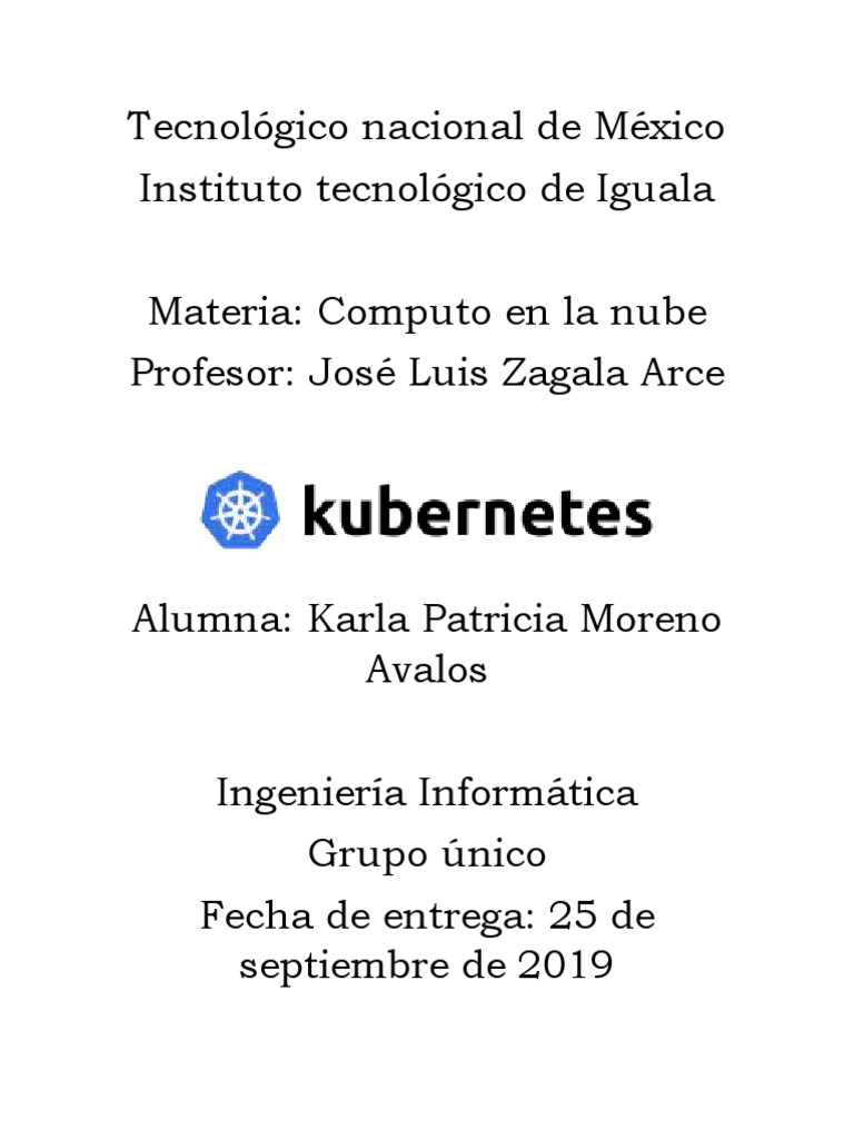 Kuber Net Es | PDF | Ciencias de la Computación | Arquitectura de Computadores