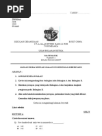 DLP Math Assessment Year 1 | PDF