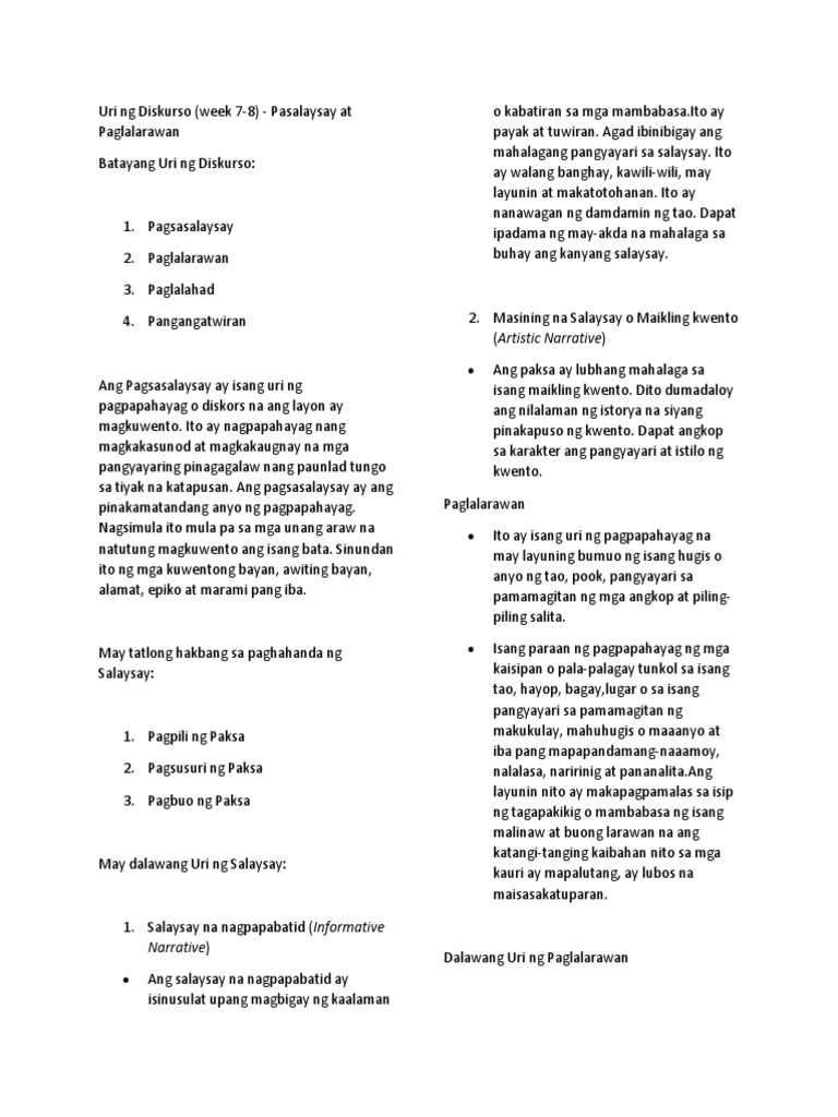 Filipino Midterm | PDF