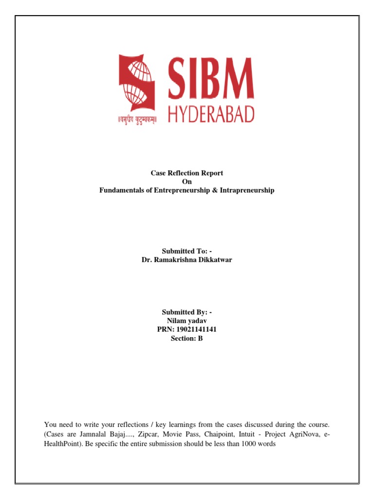 Case Reflection Report | PDF | Health Care | Market (Economics)