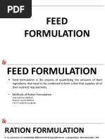 A Poultry Feed Formulation Spreadsheet | PDF | Spreadsheet | Chicken