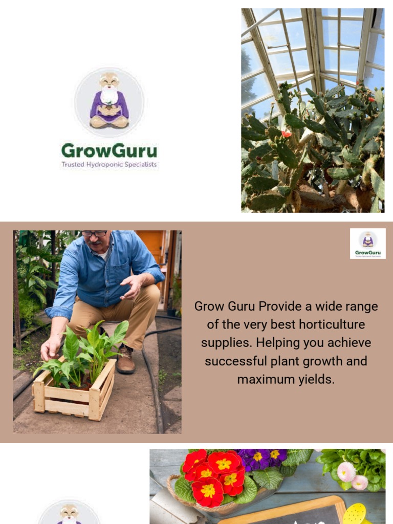 Get The Latest Hydroponic Starter Kit at Grow Guru | PDF | Technology ...