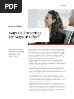 Avaya Call Reporting | PDF | Interactive Voice Response | Call Centre