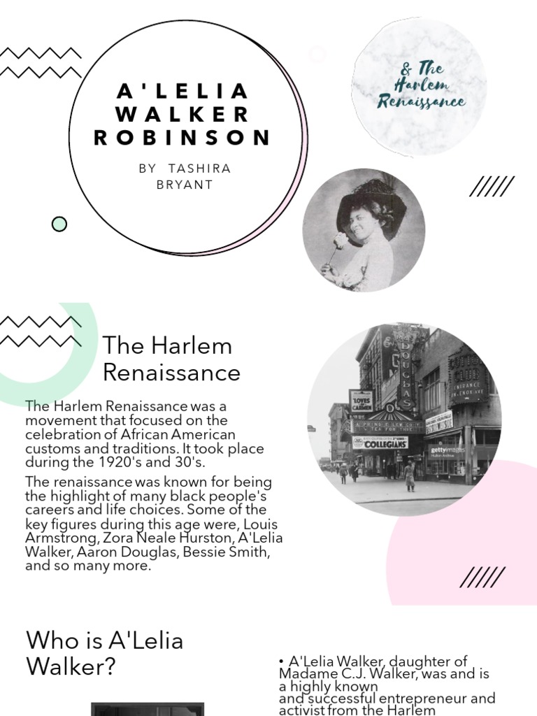 A'Lelia Walker Robinson: Bytashira Bryant | PDF | Harlem Renaissance