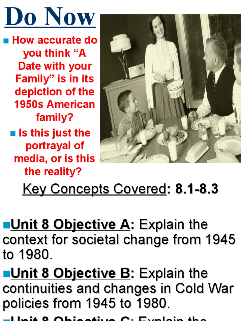 1950s American Family and Society Analysis | PDF | Dwight D. Eisenhower ...