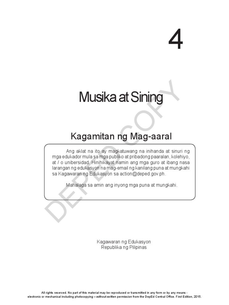 Grade 4 LM Q4 MUSIC | PDF