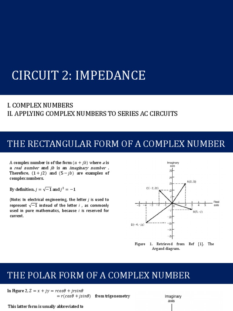 Understanding Impedance Through Complex Numbers: An Analysis of Series ...
