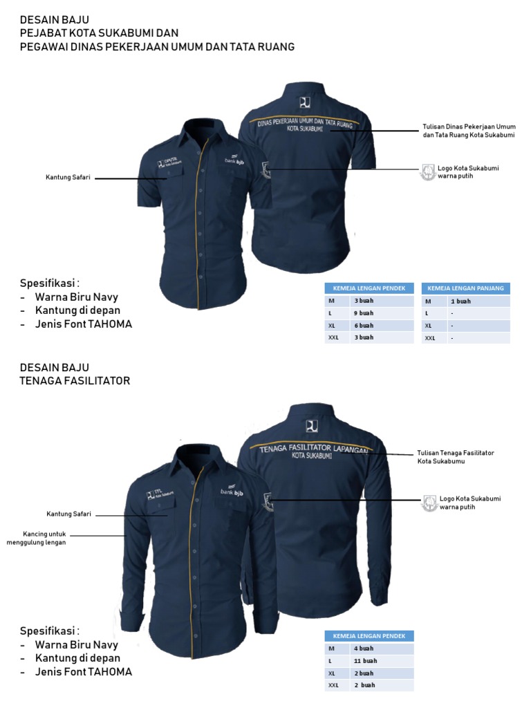 Usulan Desain Baju Final Warna Sesuai | PDF