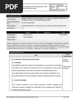METHOD STATEMENT Bridge | PDF | Deep Foundation | Concrete